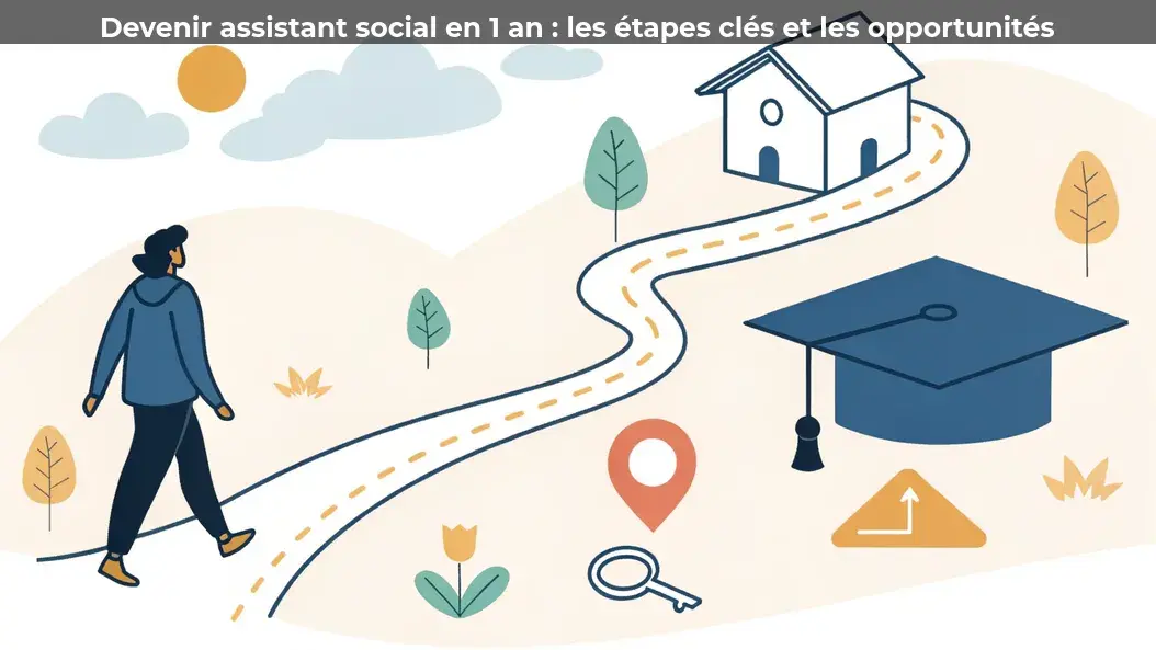 🎯 Devenir assistant social en 1 an : étapes et opportunités