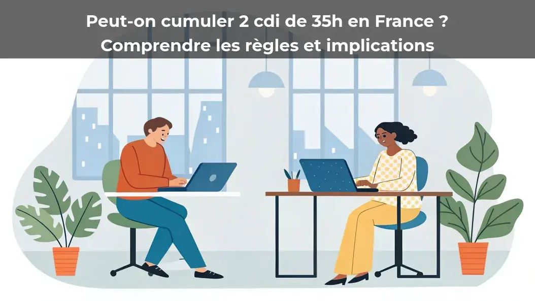 🔍 Peut-on cumuler 2 CDI de 35h en France ? Règles et implications